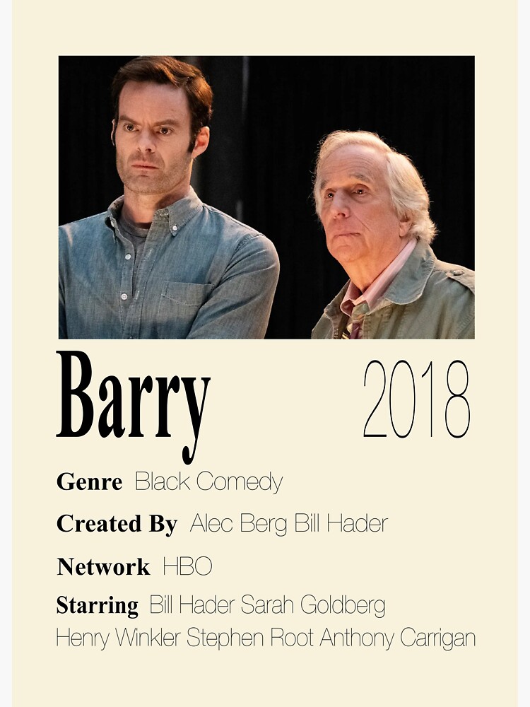 "Barry Poster" Sticker for Sale by tlee322 | Redbubble