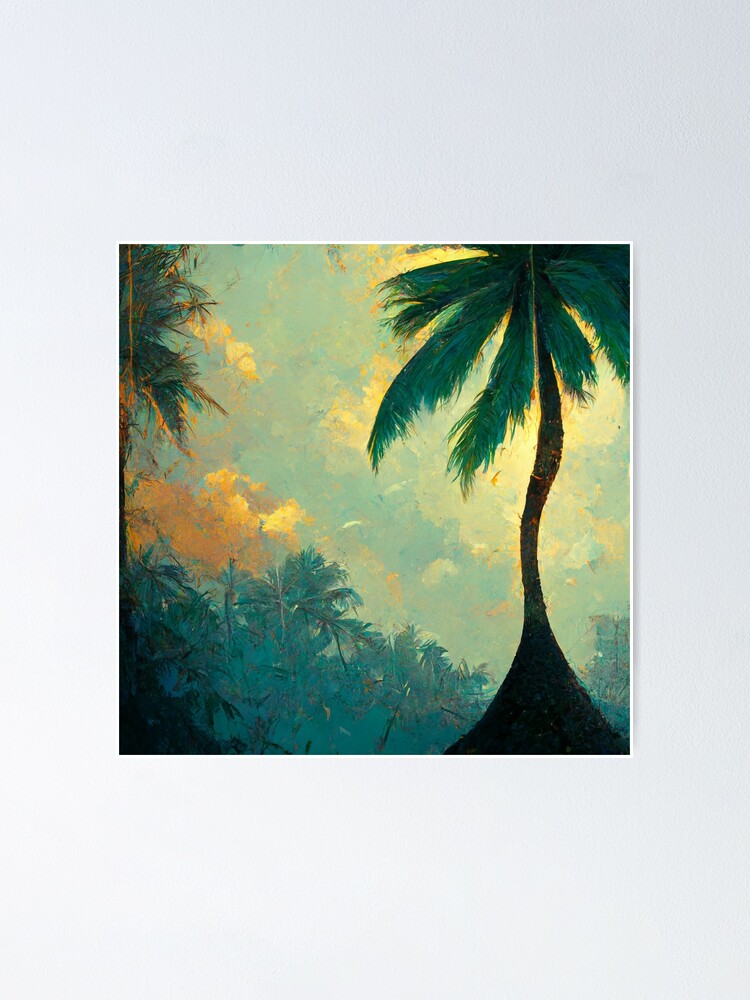 "Coconut Tree " Poster for Sale by Ashokanim111 | Redbubble