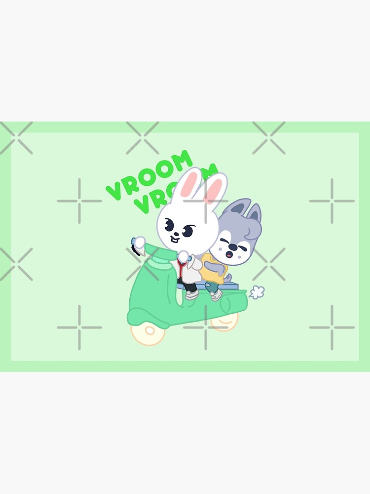 "STRAY KIDS (SKZOO) Wolf Chan and Leebit (Drive)" Poster for Sale by LilMissRandom17 | Redbubble