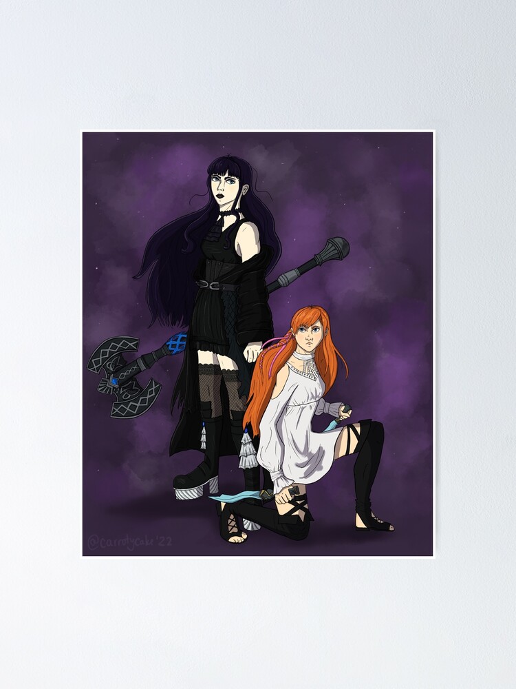 Póster «oráculos de luz y oscuridad - Ryne & Gaia FFXIV Shadowbringers ...