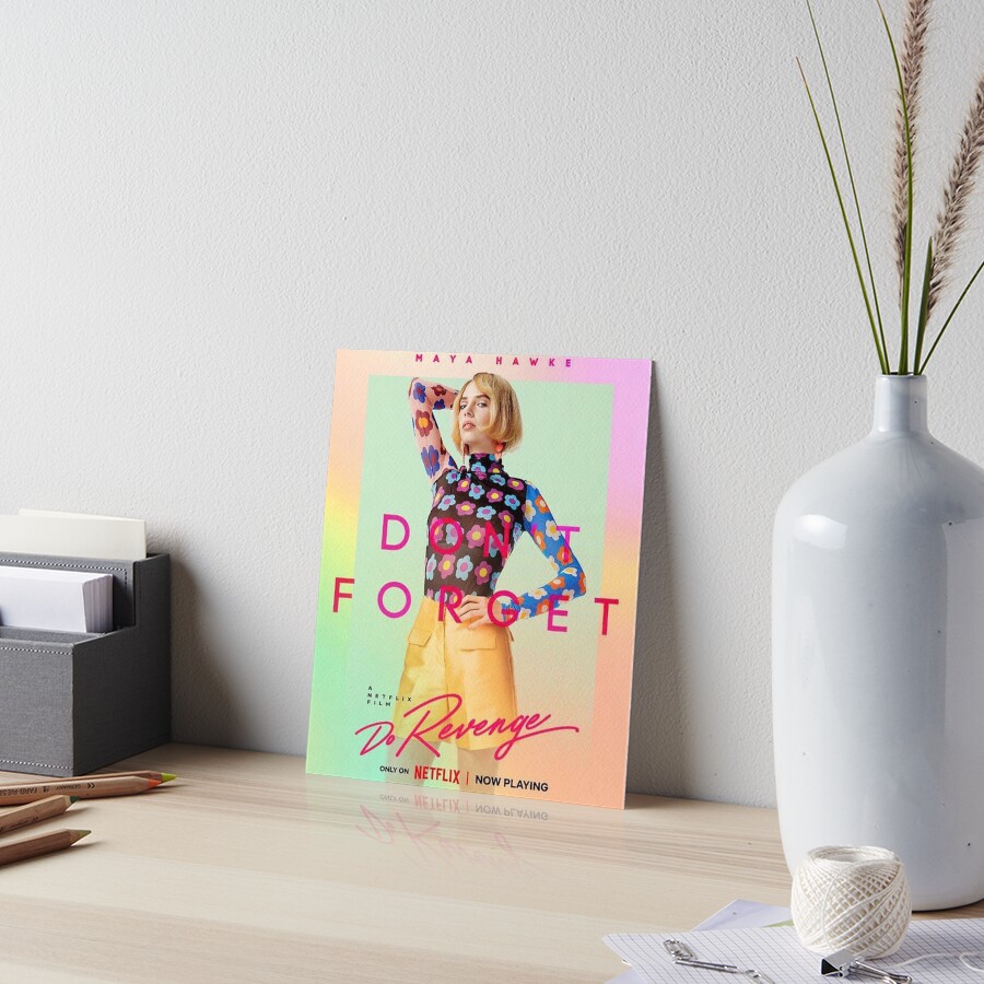 "Original Poster of Do Revenge *LIMITED EDITION*" Art Board Print for ...