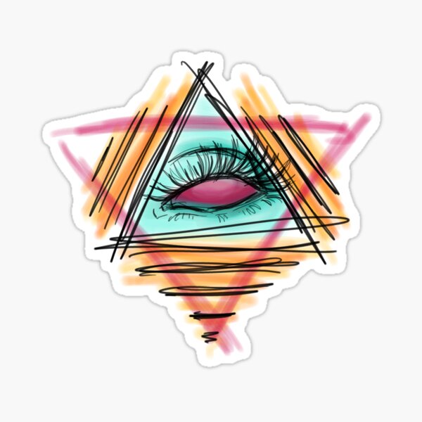"Third Eye Vision" Sticker for Sale by mynxdesigns | Redbubble