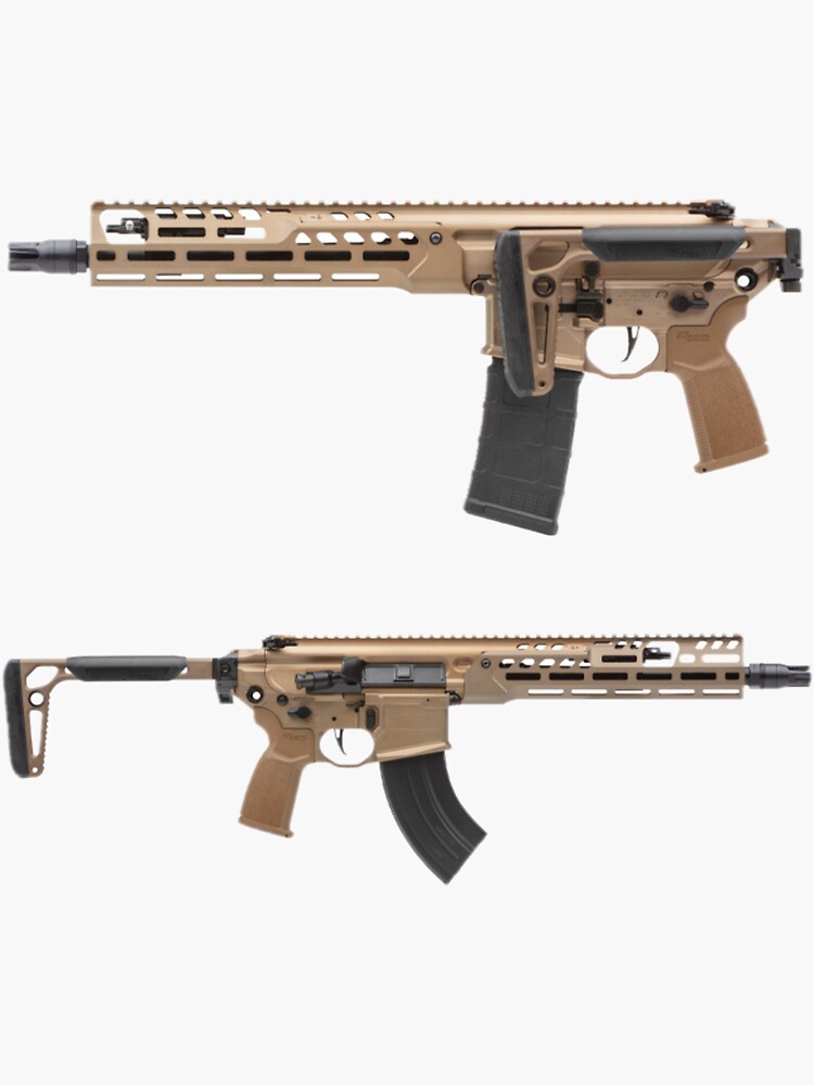 "SIG Sauer MCX Spear it" Sticker for Sale by ShadMano | Redbubble