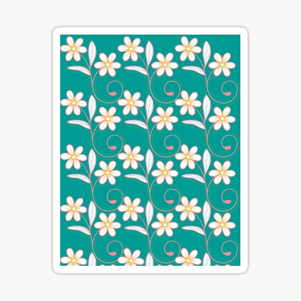 "Traditional patterns" Sticker for Sale by MYWMC | Redbubble