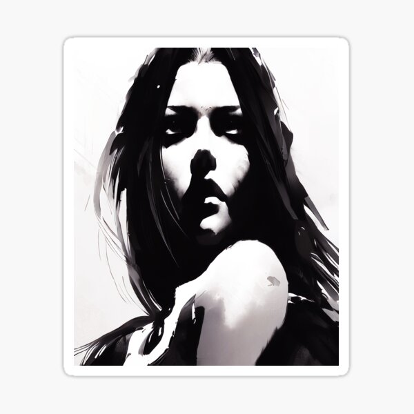 "Lana Rhoades - Actress" Sticker for Sale by Splatter-arts | Redbubble