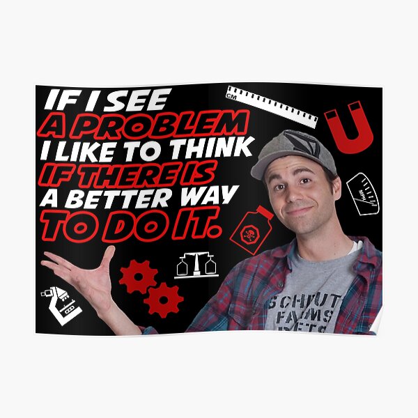 "Mark Rober Meme" Poster for Sale by Fashimation20 | Redbubble