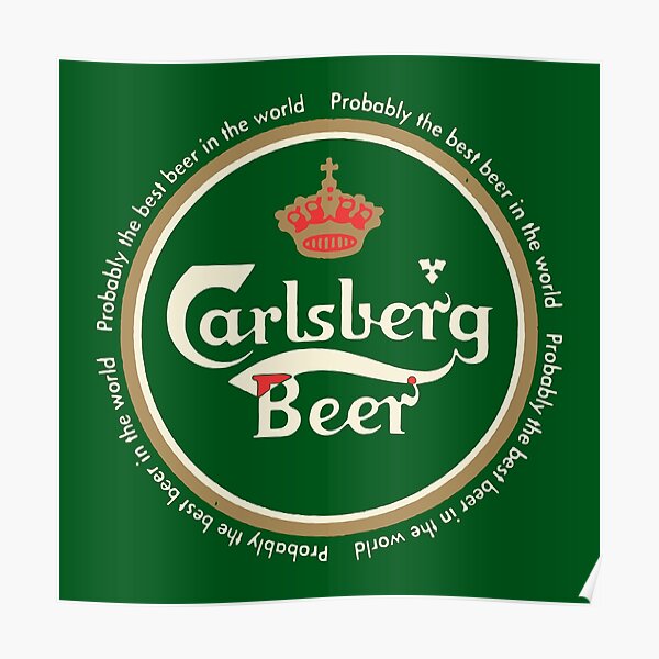 "Yuengling flavor carlsberg" Poster for Sale by duatinggu39 | Redbubble