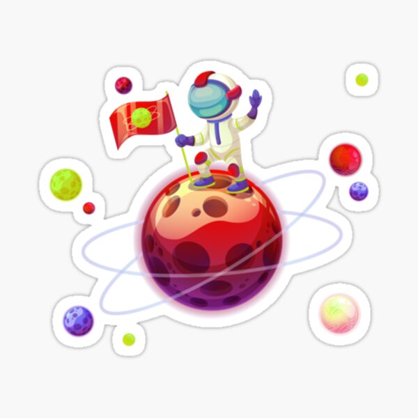 "Cosmic Sound " Sticker for Sale by Sublabel | Redbubble