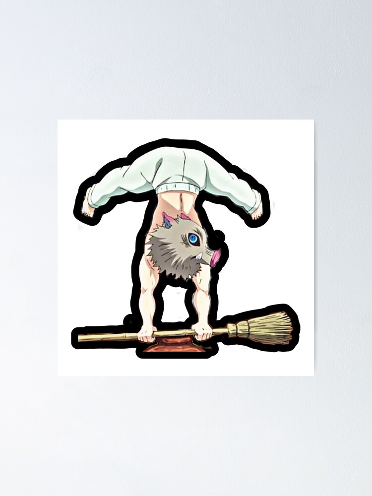 "Inosuke ~ Demon Slayer" Poster for Sale by lotr-fan | Redbubble