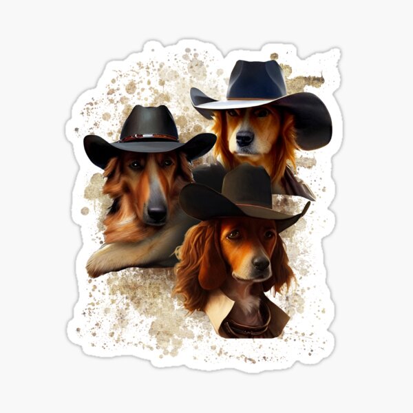 "Cowboy Dog Sheriff Outlaw Country Farm Redneck Ranch Western Hunter ...