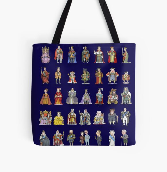 "British Monarchs: The Complete Set (Updated 2022)" Tote Bag for Sale ...