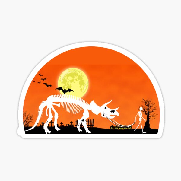 "Skeleton pulling and riding a dinosaur bones halloween costume ...