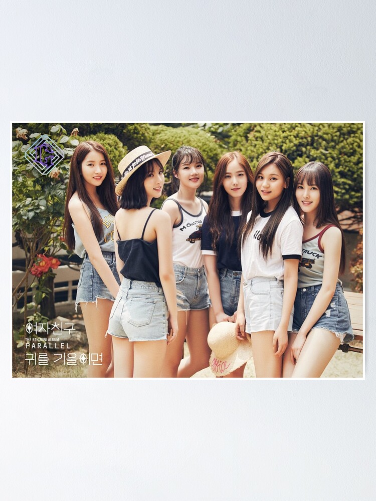 "Love Whisper Gfriend" Poster for Sale by yeongwonhikpop | Redbubble