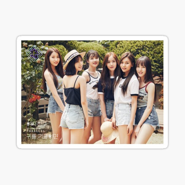 "Love Whisper Gfriend" Sticker for Sale by yeongwonhikpop | Redbubble