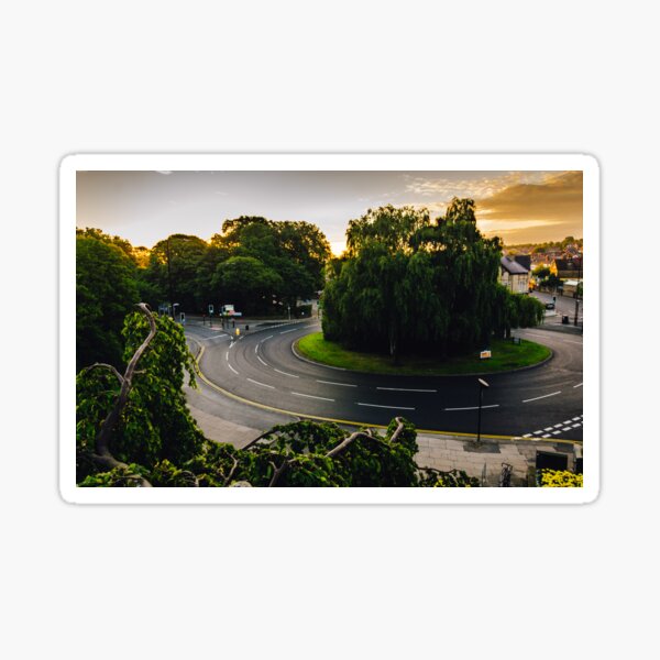 "Hunter's Bar Roundabout" Sticker for Sale by shanerounce | Redbubble