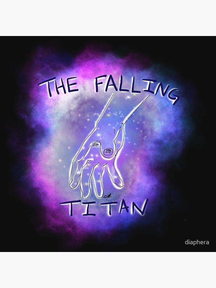 "The Falling Titan" Poster for Sale by diaphera | Redbubble