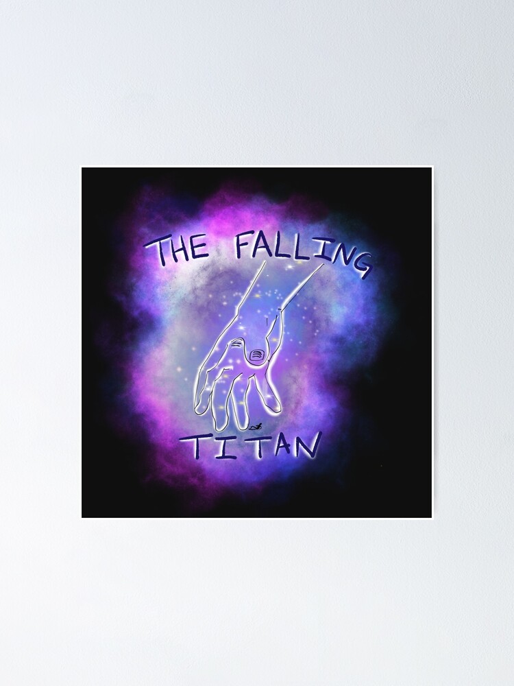 "The Falling Titan" Poster for Sale by diaphera | Redbubble