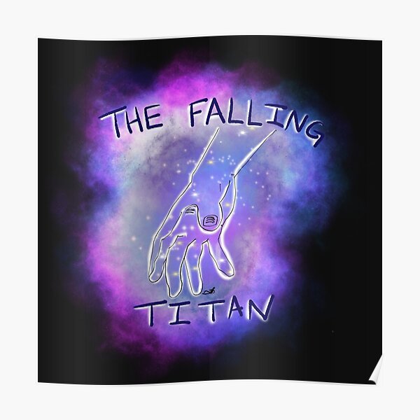 "The Falling Titan" Poster for Sale by diaphera | Redbubble