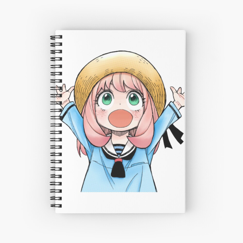 "Spy X Family ⭐⭐⭐⭐⭐ Anya, Spy X Family Anya" Spiral Notebook for Sale ...