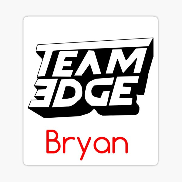 Team Edge Stickers | Redbubble