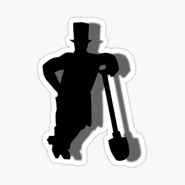 "Shadow of the Grobari" Sticker for Sale by vectorfootball | Redbubble