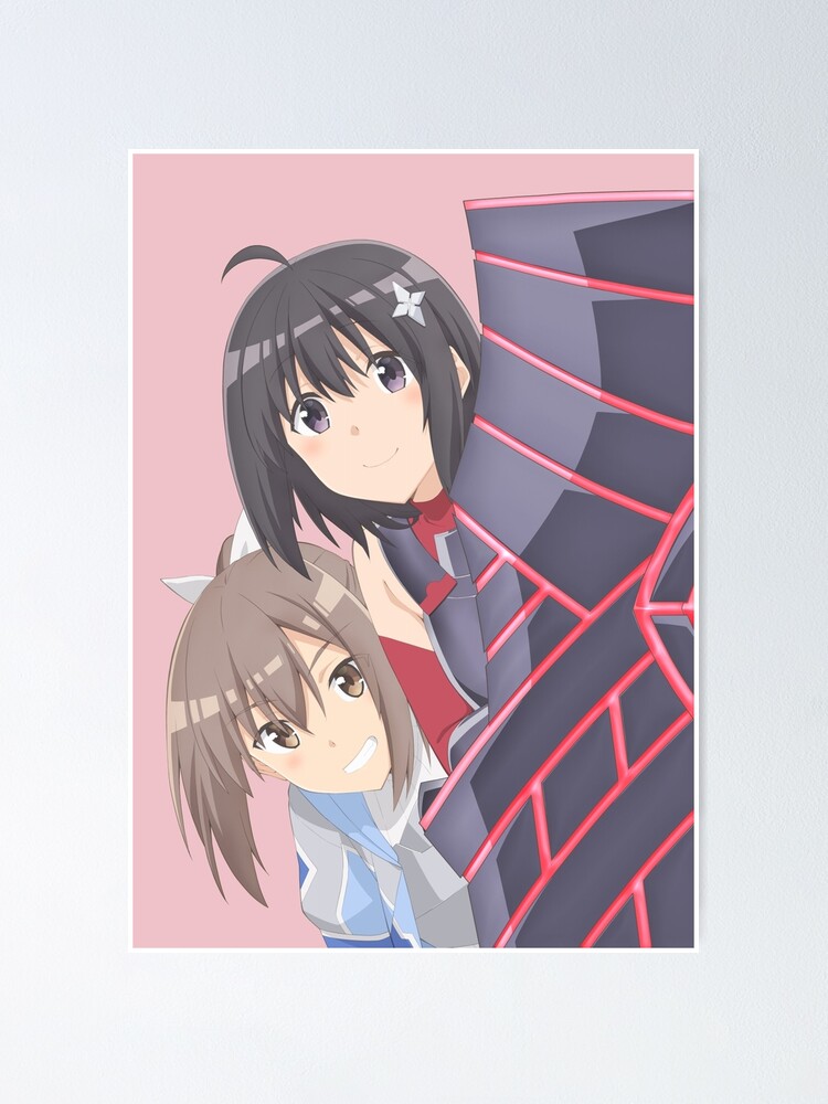 Bofuri Maple And Sally Poster For Sale By Otakuword Redbubble