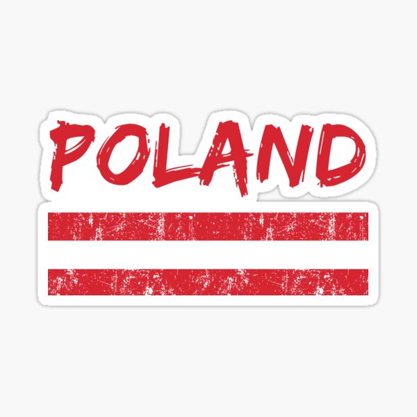 "Poland " Sticker for Sale by jtrenshaw | Redbubble