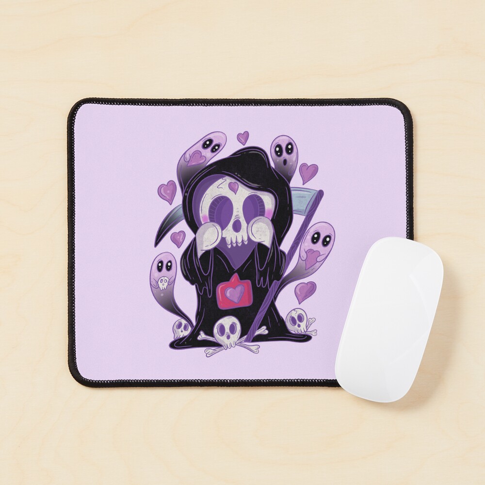 "Grim reaper love" Sticker for Sale by jess1586 | Redbubble