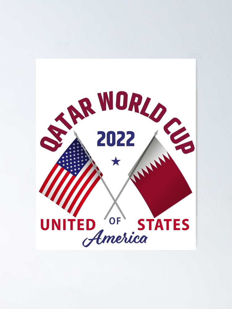 "Qatar USMNT World Cup 2022 National Soccer Team Logo Shirt, USMNT ...