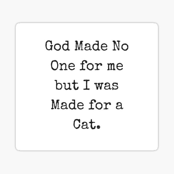 "All Hail our Feline Overlords" Sticker for Sale by ehadams | Redbubble