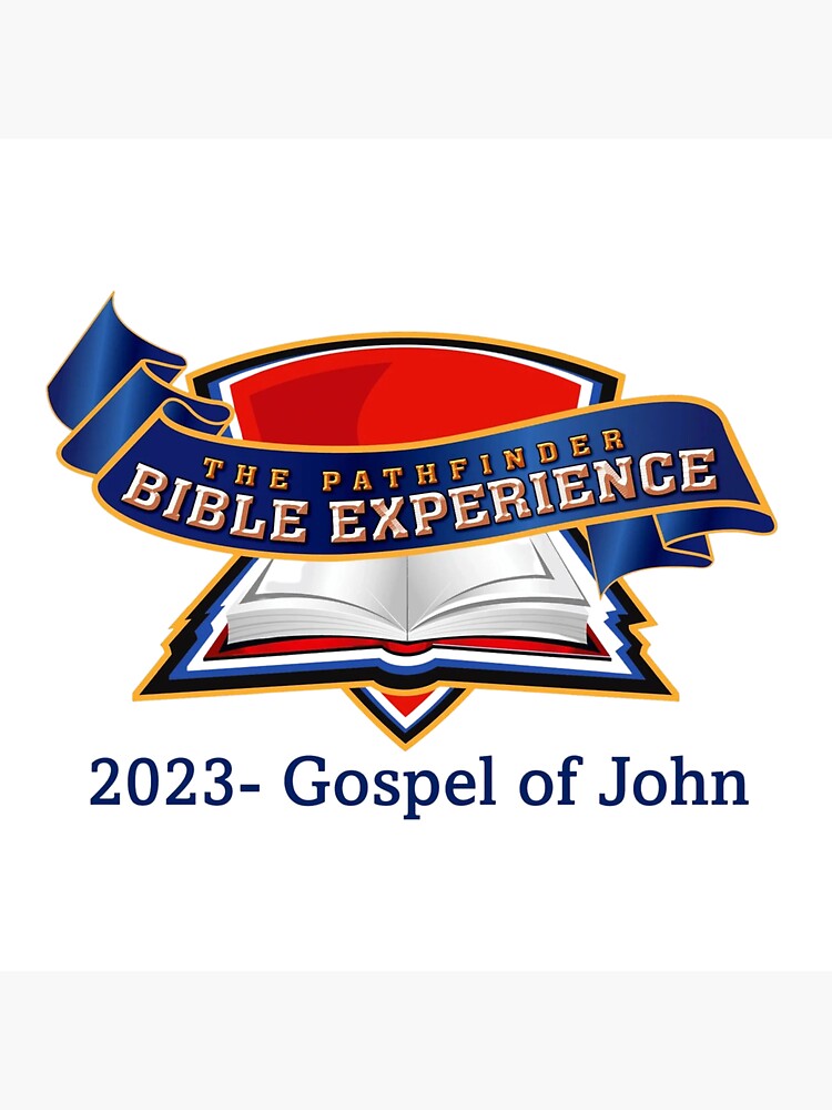 "PBE 2023 GOSPEL OF JOHN" Sticker for Sale by FAITHBUILT | Redbubble
