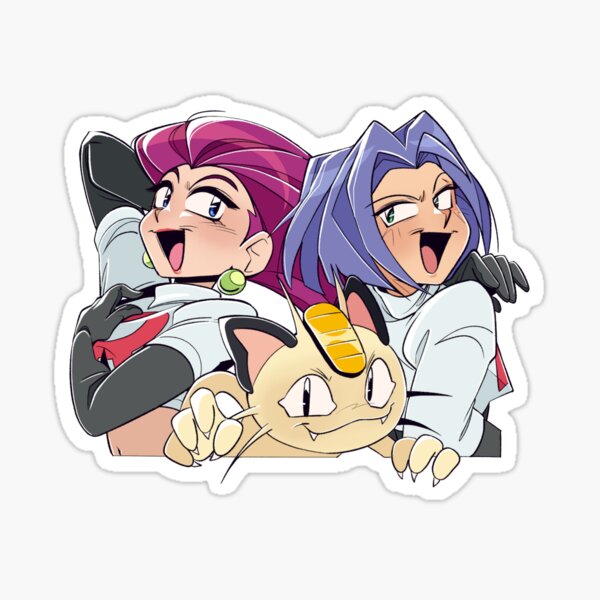 "Team Rocket" Sticker for Sale by FunneyLizzie | Redbubble