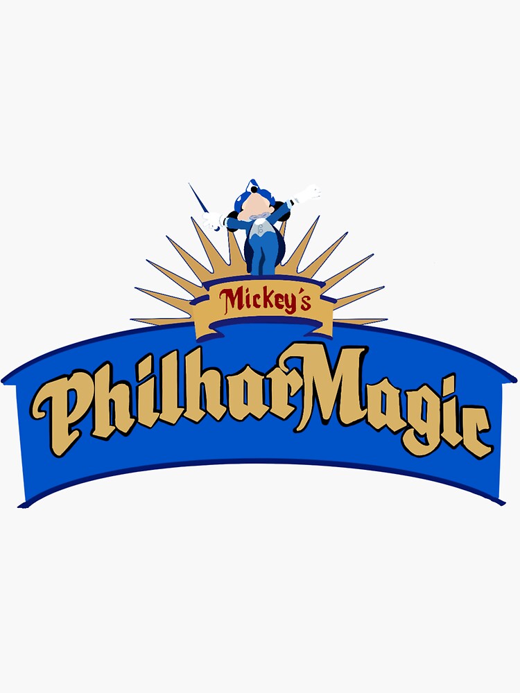 "Philharmagic " Sticker for Sale by Margeauxriehm | Redbubble