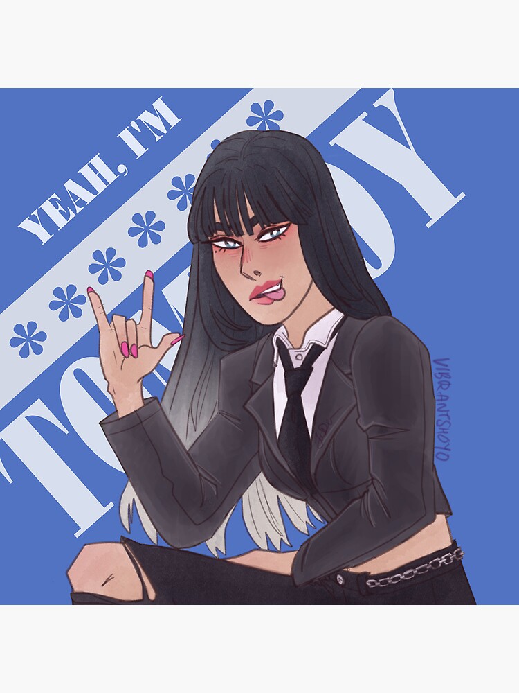 "(G)I-DLE Minnie Tomboy" Poster for Sale by vibrantshoyo | Redbubble