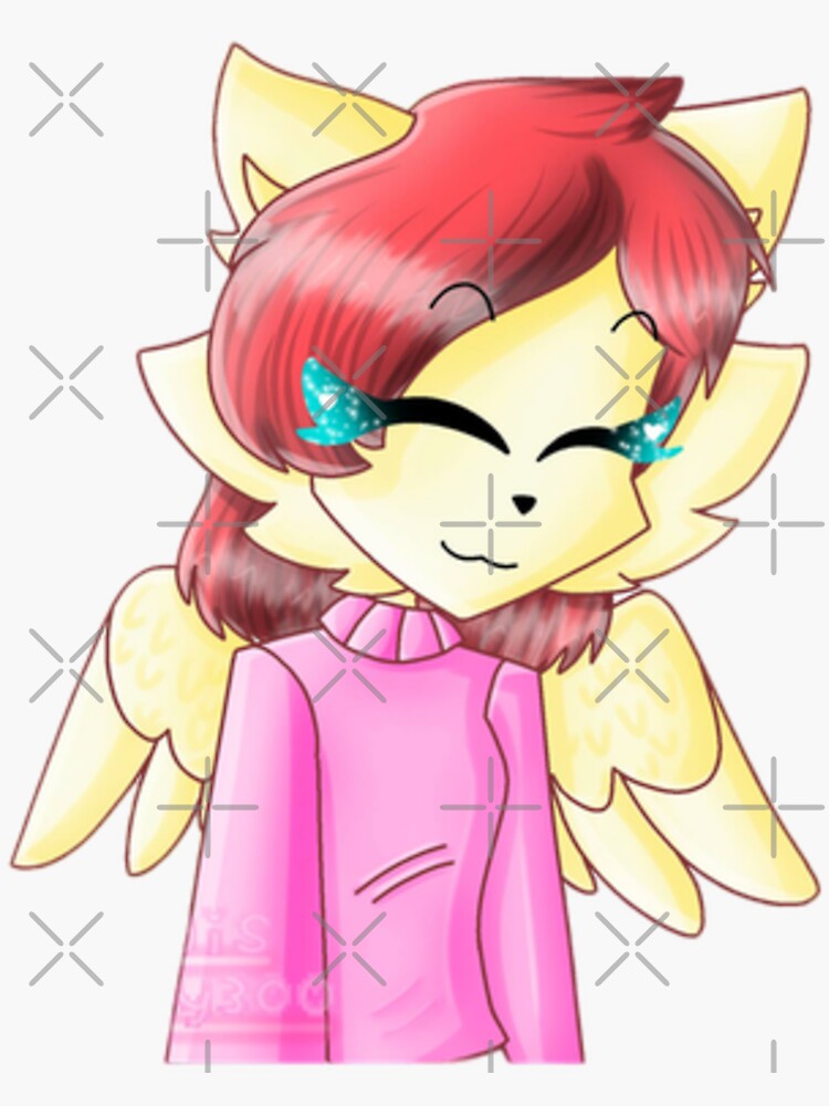 "Kitty Channel Afnan" Sticker for Sale by Mouadboualam | Redbubble