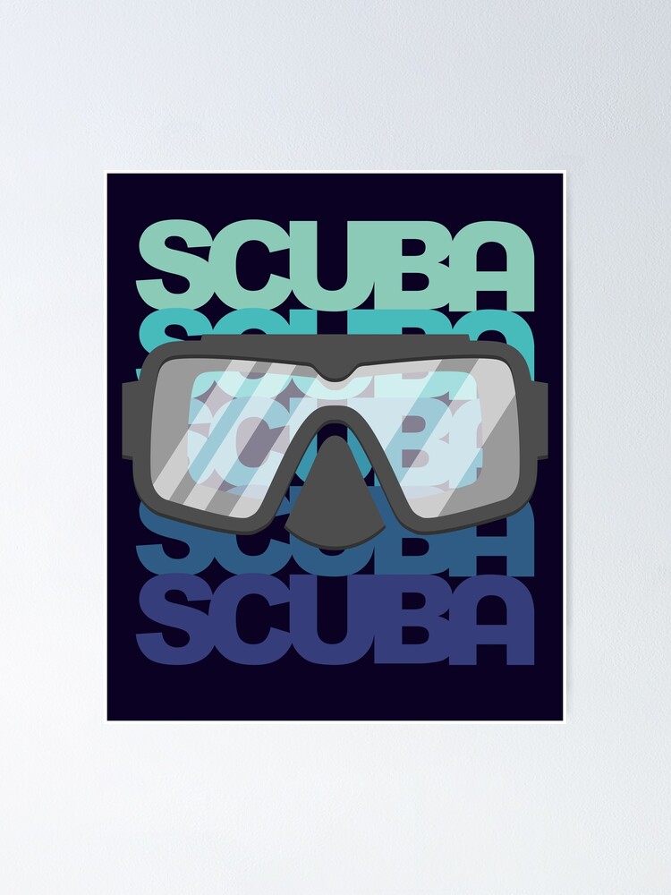 "Scuba" Poster by VomHaus | Redbubble