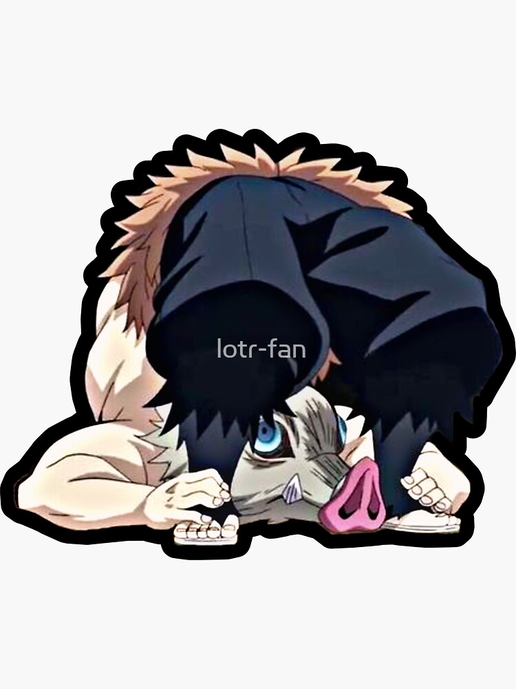 "Inosuke ~ Demon Slayer" Sticker for Sale by lotr-fan | Redbubble
