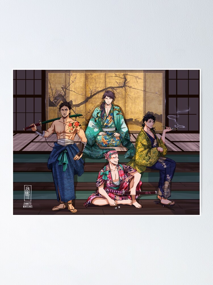 "Seijoh Samurai" Poster by Jeannette11 | Redbubble