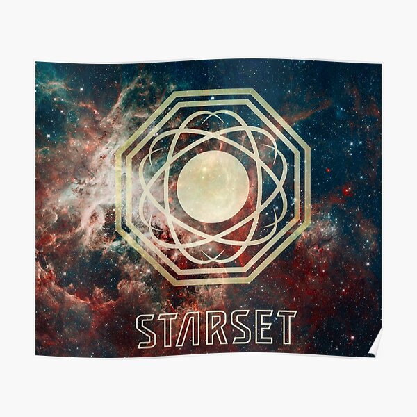 "Starset Logo" Poster for Sale by GlowstickDesign | Redbubble