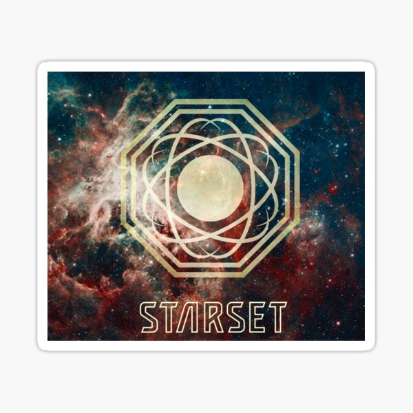 "Starset Logo" Sticker for Sale by GlowstickDesign | Redbubble
