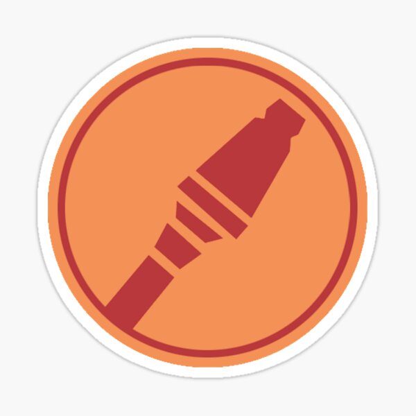 "Team Fortress 2 Soldier Emblem - Red" Sticker for Sale by Reds94 ...