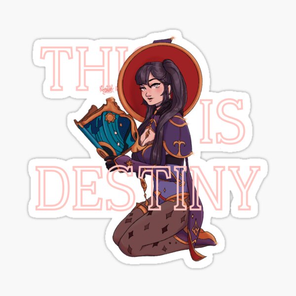 Mona Genshin Impact Sticker For Sale By Catsviollet Redbubble