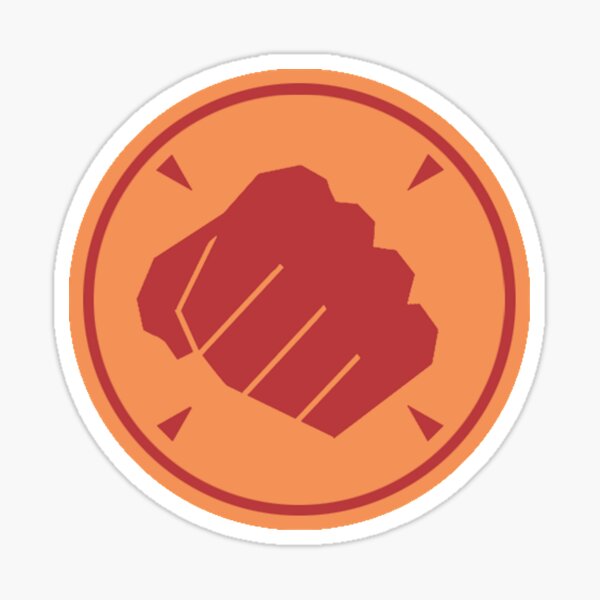 "Team Fortress 2 Heavy Emblem - Red" Sticker for Sale by Reds94 | Redbubble
