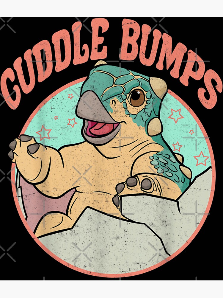"Camp Cretaceous Bumpy Cuddle Bumps Portrait" Sticker for Sale by ...