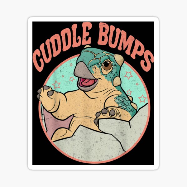 "Camp Cretaceous Bumpy Cuddle Bumps Portrait" Sticker for Sale by ...