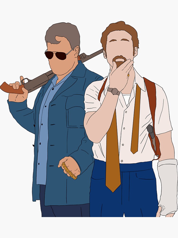"The Nice Guys Design" Sticker for Sale by SimpleDees | Redbubble