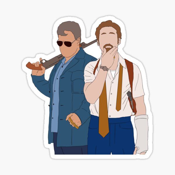 "The Nice Guys Design" Sticker for Sale by SimpleDees | Redbubble