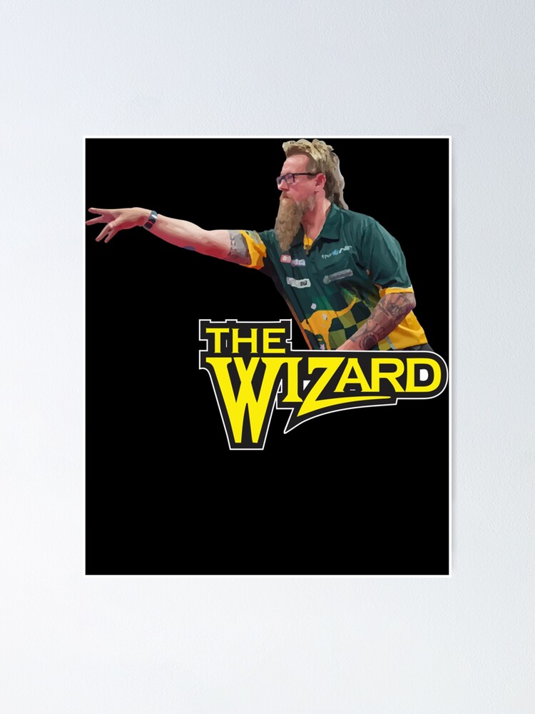 "Simon whitlock the wizard throwing" Poster for Sale by MarkRembold ...