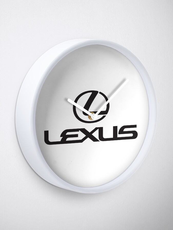 "Trending Lexus Logo" Clock for Sale by RowenaHill | Redbubble