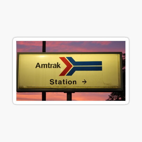 Amtrak Stickers | Redbubble
